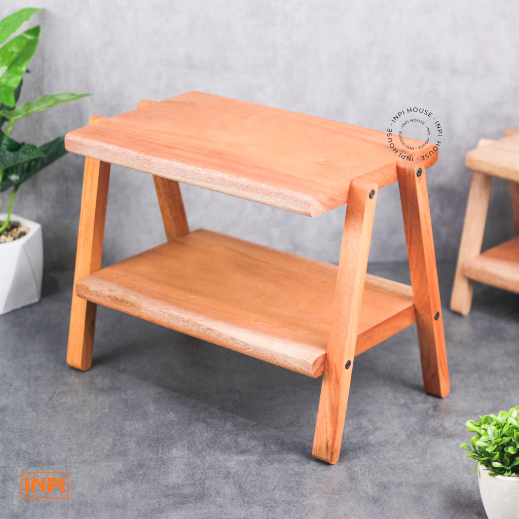 Jual RK Rak Pajang Roti Stand Tatakan Kue Display Makanan | Shopee ...