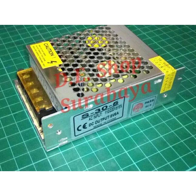 Jual Power Supply Switching 5V 6A u/ Arduino, LED | Shopee Indonesia