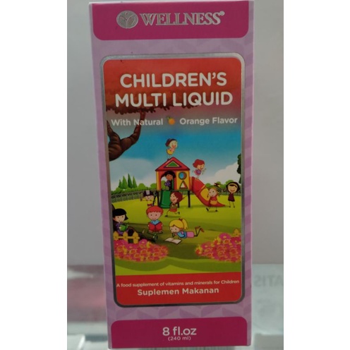 Jual wellness children multi liquid | Shopee Indonesia