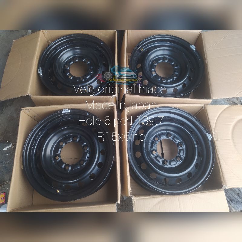 Jual velg original hiace r15 made in japan | Shopee Indonesia