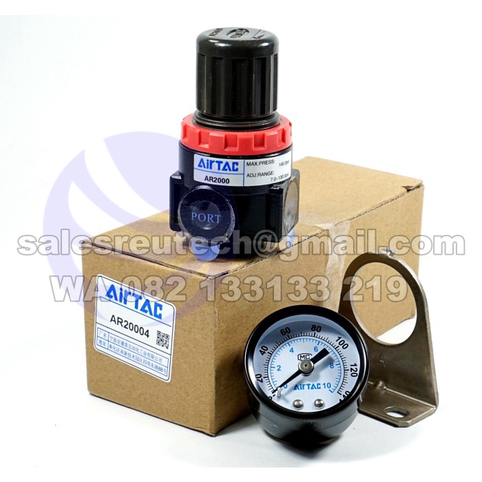 Jual Airtac Regulator 1/4 Inch AR2000 ( AR20004 ) | Shopee Indonesia