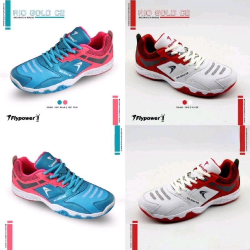 Jual sepatu Flypower Rio Gold C2 | Shopee Indonesia