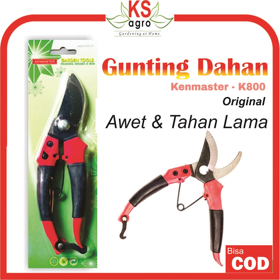 Jual Gunting Dahan Tajam Ranting Daun Pruning Stek Bonsai Alat Potong ...