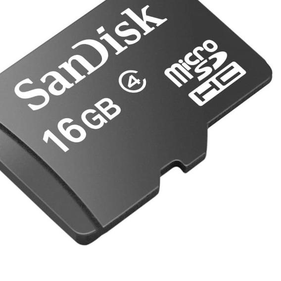 Jual MICROSD SANDISK 16GB CLASS 4 ORIGINAL | Shopee Indonesia