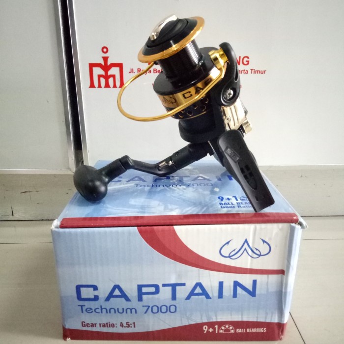 Jual [BISA COD] Reel Captain Technum 7000 / Alat Pancing/Fishing Murah ...