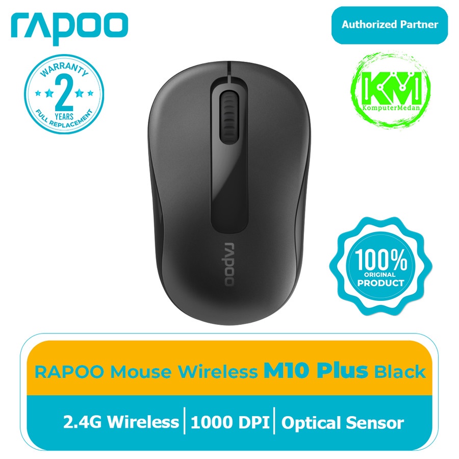 Jual Mouse Wireless Rapoo M10 Plus | Shopee Indonesia