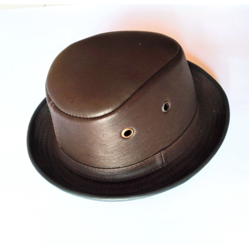 Jual Topi Tompi Kulit Asli Topi Santai Topi Casual Anti Air Anti Api ...
