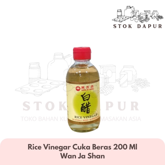 Jual Wan Ja Shan Rice Vinegar Cuka Beras 200 Ml | Shopee Indonesia
