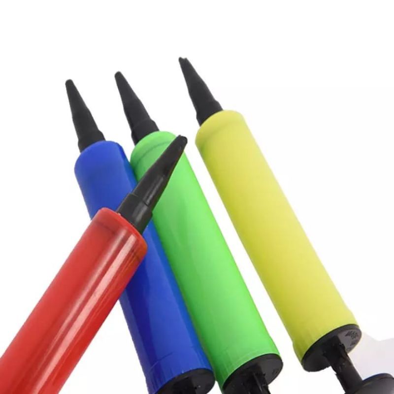 Jual Pompa Balon Tangan Manual / Alat Pompa Tiup Angin Balloon Bola ...