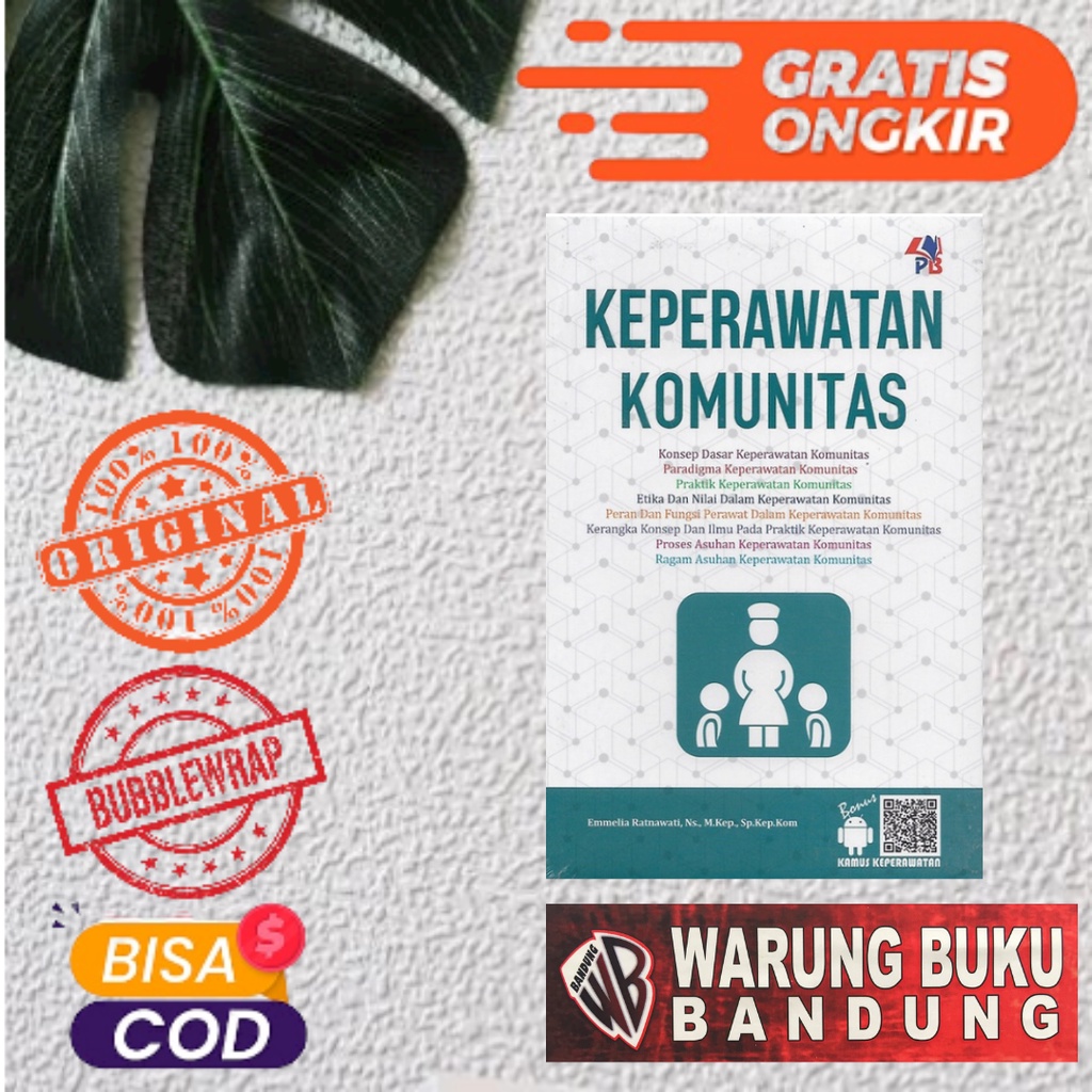 Jual BUKU KEPERAWATAN KOMUNITAS - Emmelia Ratnawati, Ns., M.Kep., Sp.Kep.Kom | Shopee Indonesia