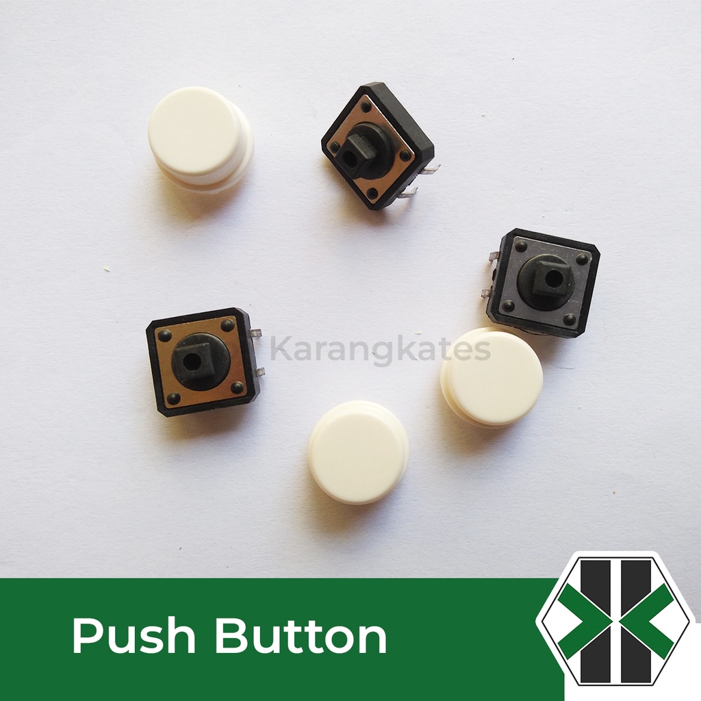 Jual Tactile Switch Push Button 12x12x7.3mm | Shopee Indonesia