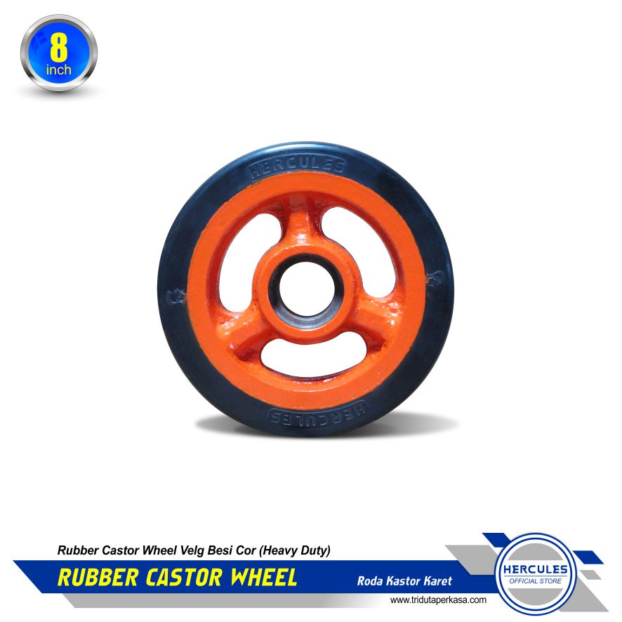Jual Hercules - Castor Wheel 8 Inch Heavy Duty, Roda Troli, Etalase ...