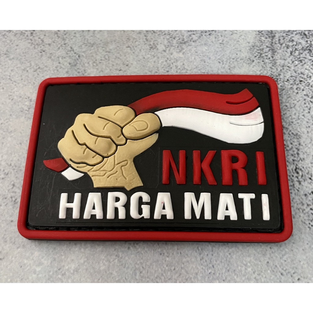 Jual Patch NKRI Harga Mati (Bendera Tgn) - Patch Velcro NKRI - Prepetan ...