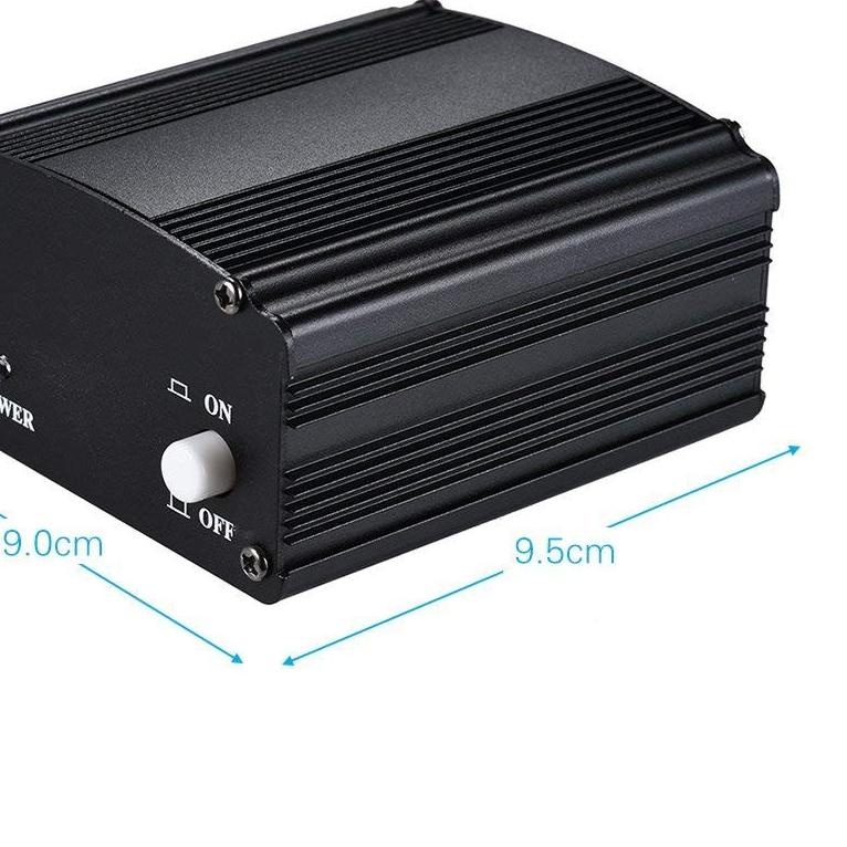 Jual Phantom Power Microphone 1 Channel 48V Supply for Condenser ...