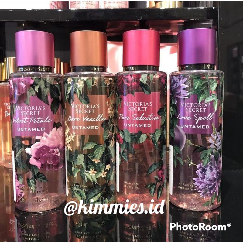 Jual VICTORIA SECRET UNTAMED / BARE VANILLA / PURE SEDUCTION / VELVET ...