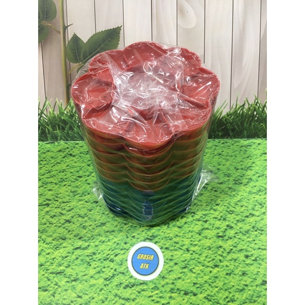 Jual 12 PCS PALET LUKIS TEMPAT CAT AKRILIK | Shopee Indonesia