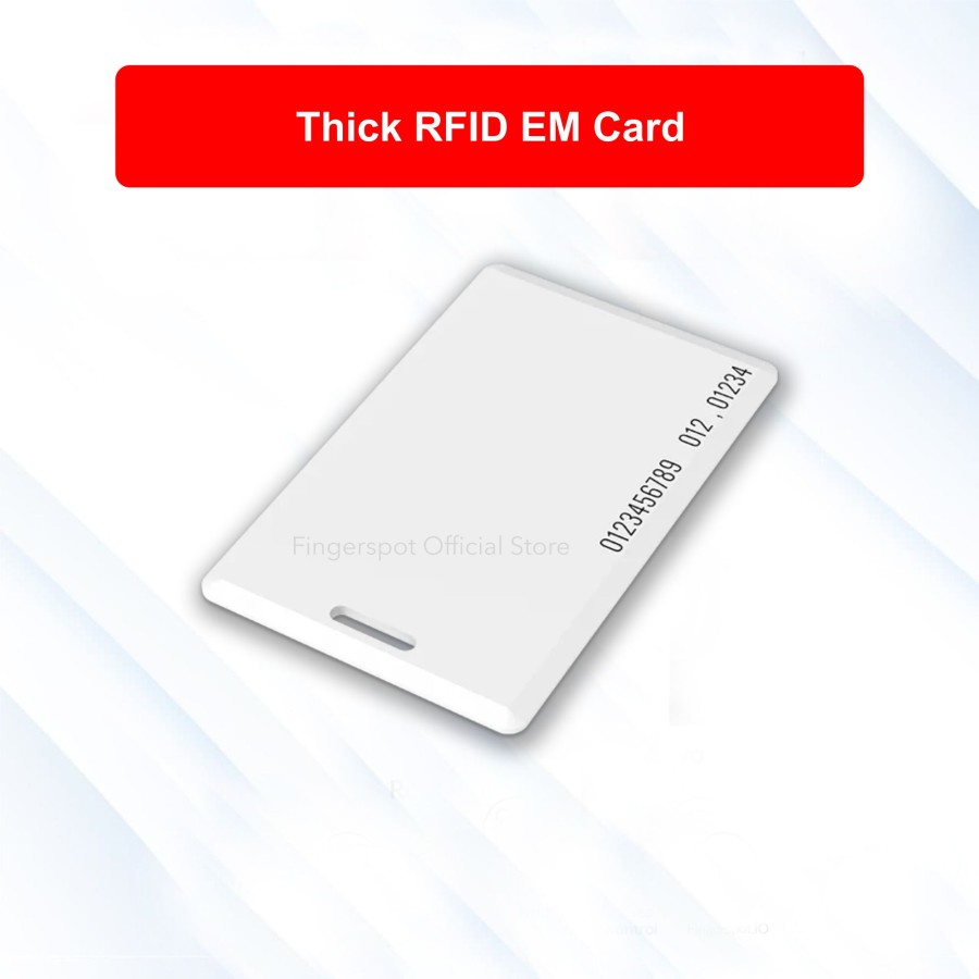 Jual Kartu RFID Thick Proximity 125 kHz untuk Absensi dan Akses Pintu ...