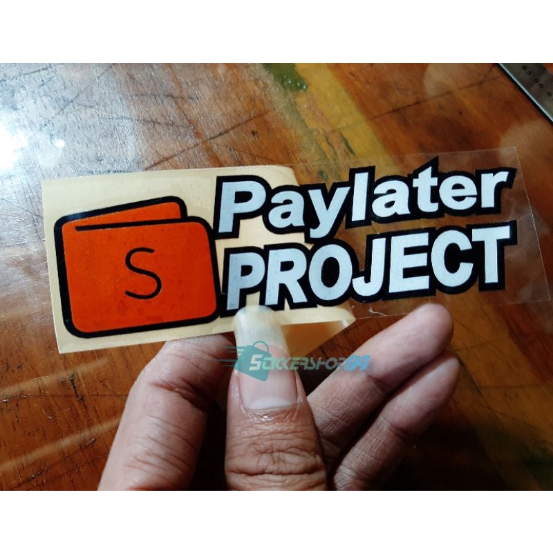 Jual stiker paylater project , stiker motor stiker terbaru | Shopee ...