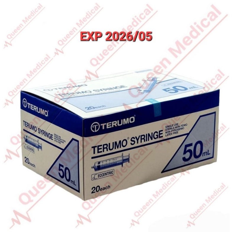 Jual Terumo Syringe 50cc Spuit 50ml isi 20 Lubang Pinggir | Shopee ...