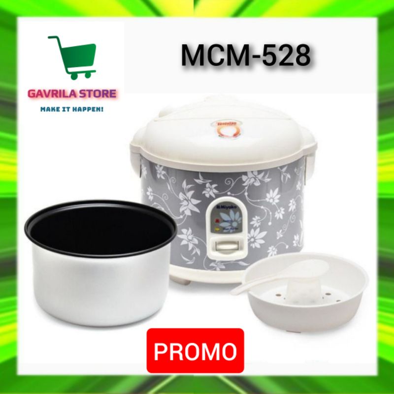 Jual RICE COOKER MAGIC COM MIYAKO MCM 528 1,8 LITER 2 LITER | Shopee ...