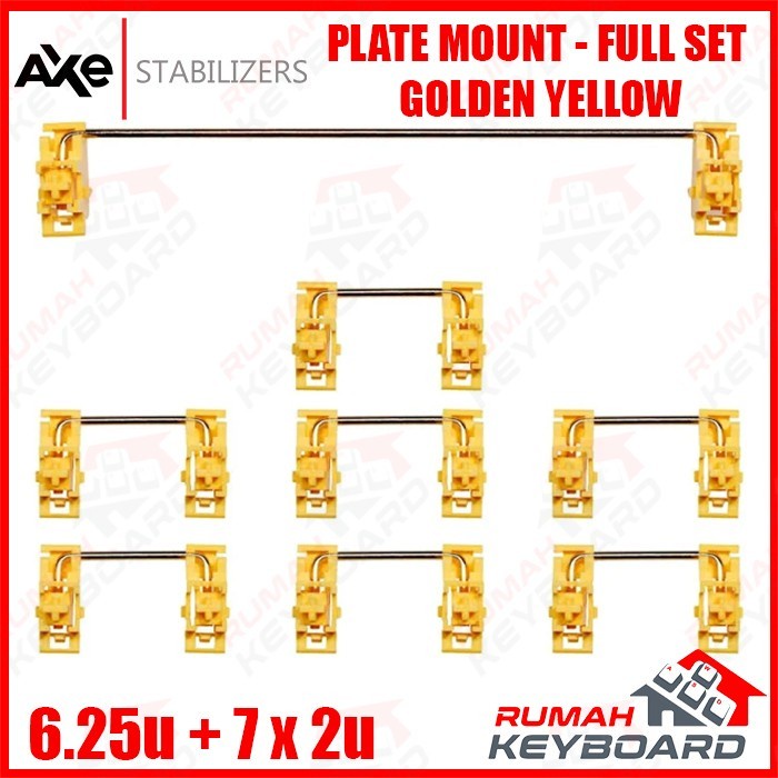 Jual STABILIZER - AXE | STABILIZERS - PLATE MOUNT - GOLDEN YELLOW ...