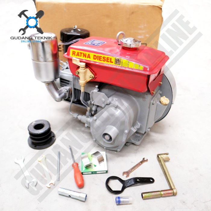 Jual Mesin Diesel Penggerak RATNA R65U 6.5HP / Engine Penggerak Diesel Solar R-65U 6,5 HP RATNA ...
