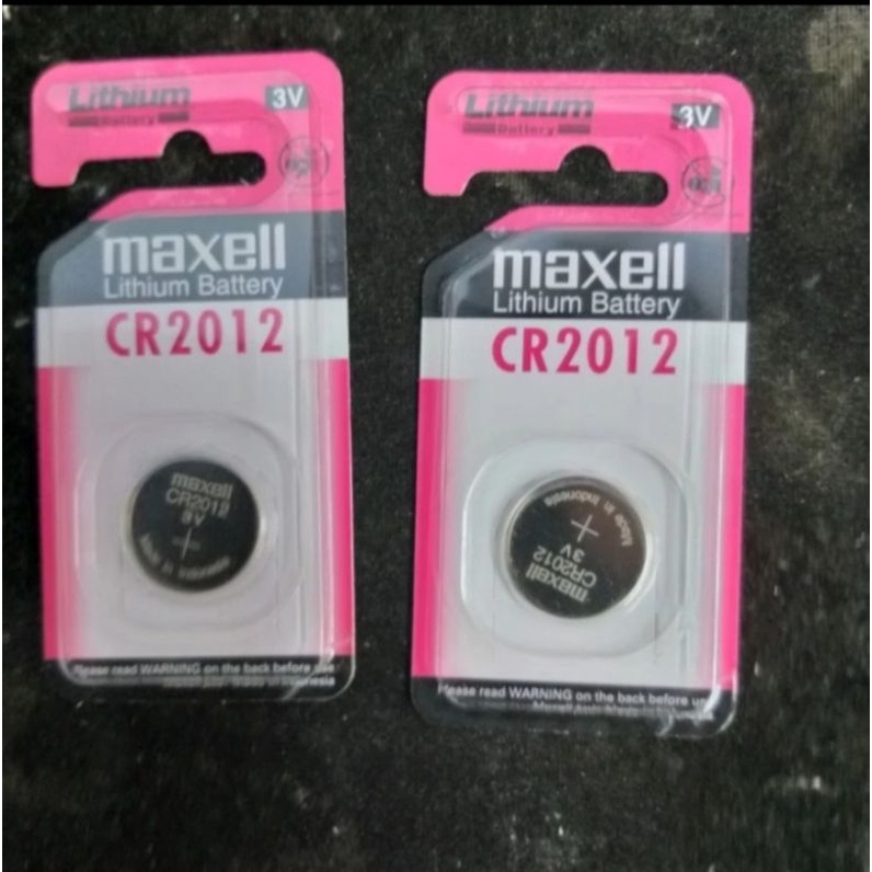 Jual Baterai Lithium Maxell CR 2012 3V Original | Shopee Indonesia