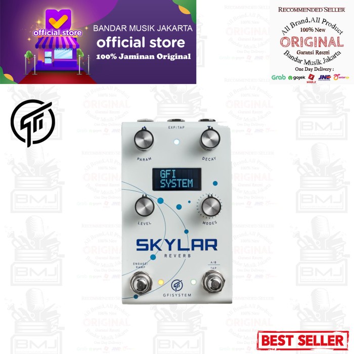 Jual Efect Gfi System Skylar Reverb Pedal | Shopee Indonesia