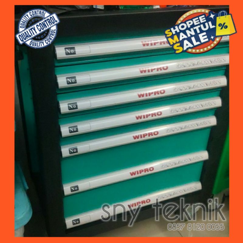 Jual Tool Box 7 Susun - Kotak Lemari 7 Laci Untuk Kunci Peralatan Bengkel dan Perkakas dll ...