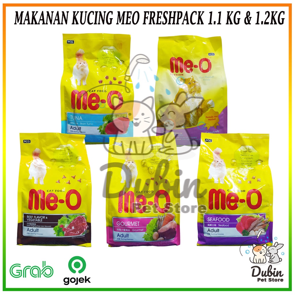 Jual Makanan kucing meo 1.1kg & 1.2kg Fresh Pack - Meo Kitten 1 kg ...