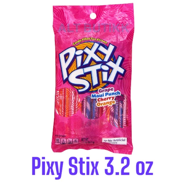 Jual PIXY STIX CANDY FILLED FUN STRAWS 3,2 oz | PERMEN BUBUK RASA BUAH ...