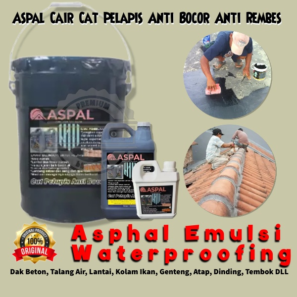 Jual Asphal Emulsi Waterproofing Pelapis Anti Bocor Rembes Dan Retak ...