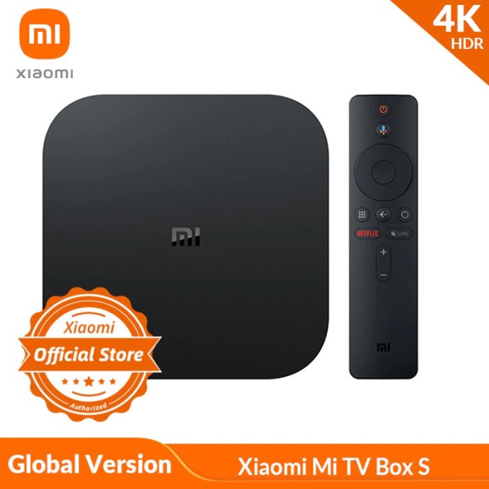 Jual Produk Terbaru Xiaomi Mi Box S 4K Ultra Hd Tipe S 4K Smart Tv ...