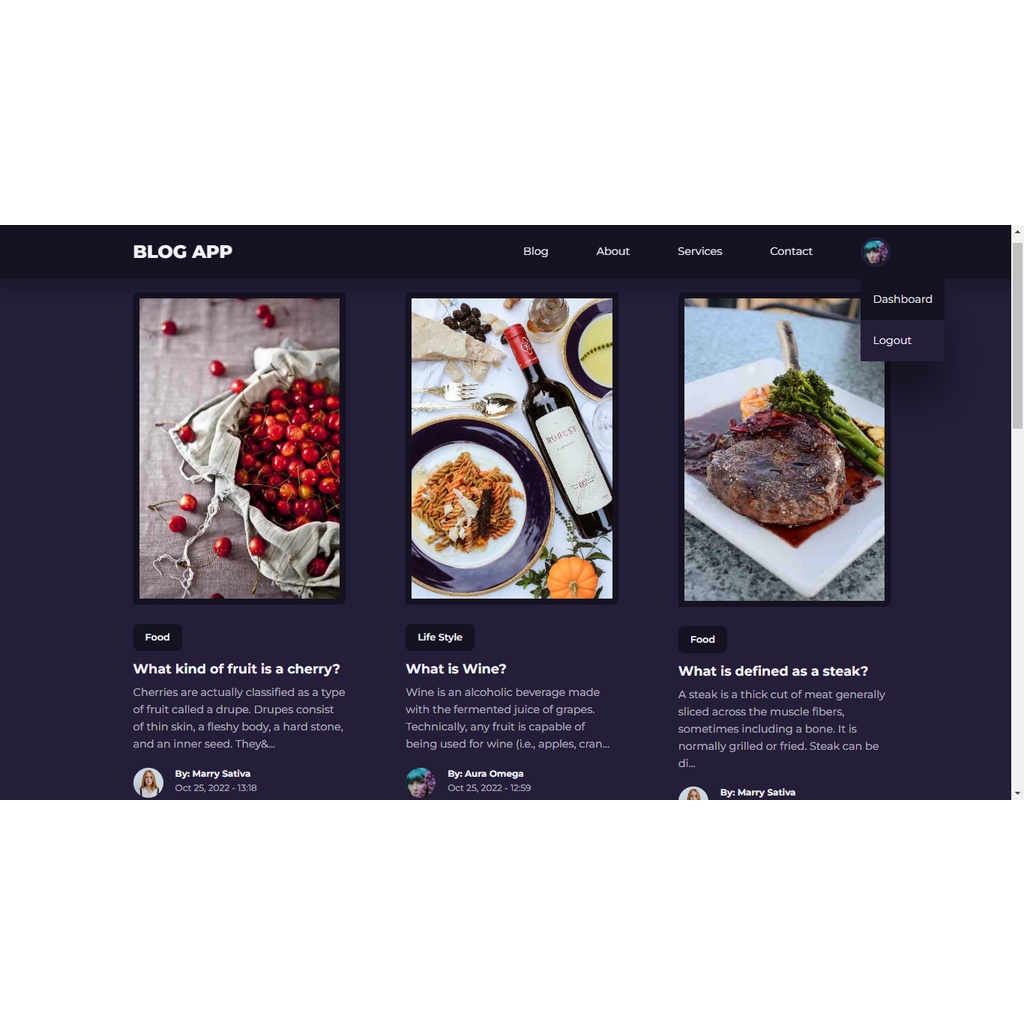 Jual Source Code Blog Web App dengan Admin Panel (Dashboard) | Shopee ...