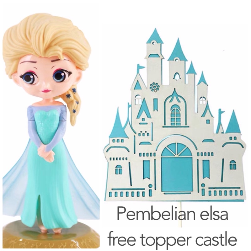 Jual Cake Topper elsa frozen | Shopee Indonesia