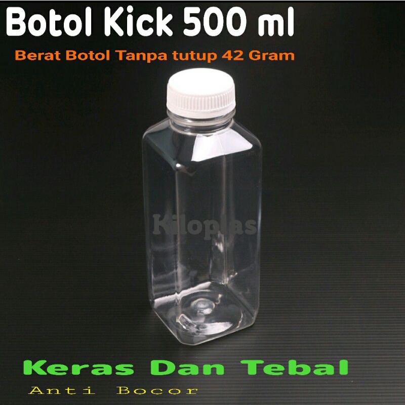 Jual Botol Kick Square 500ml/Botol Jus | Shopee Indonesia