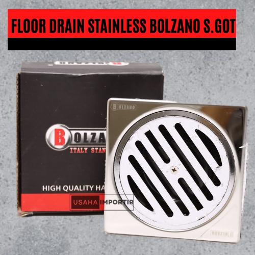 Jual FLOOR DRAIN STAINLESS BOLZANO Saringan Got Bolzano S-Got60 Floor Drain Bolzano Floor Drain ...