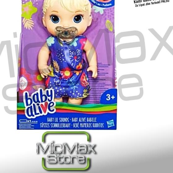 Jual Baby Alive Lil Sounds Interactive Baby Doll Ori Hasbro - A | Shopee Indonesia