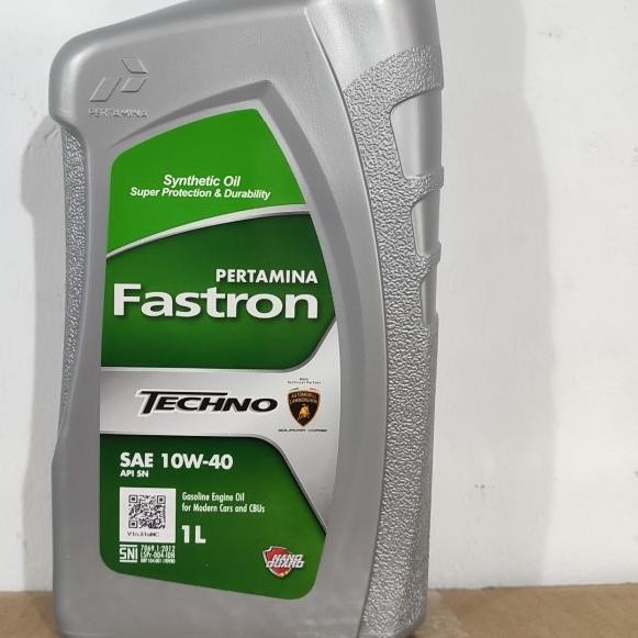 Jual OLI PERTAMINA FASTRON TECHNO SAE 10W-40 API SN GALON 1 LITER ...