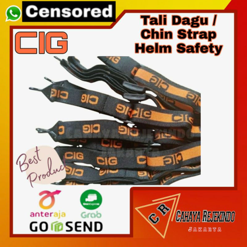 Jual Tali Dagu Helm Proyek Safety CIG | Tali Dagu Helm Kerja | Shopee ...