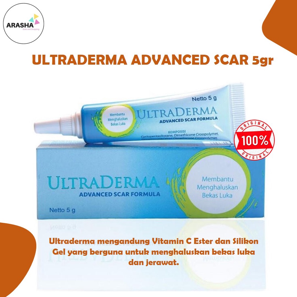 Jual PENGHILANG BEKAS LUKA ULTRADERMA ADVANCED SCAR 5gr - Skin Formula ...