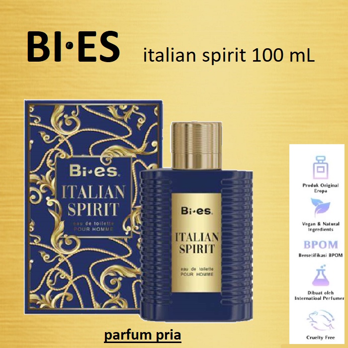 Jual BIES - BI ES italian spirit EDT 100 mL - parfum pria | Shopee ...