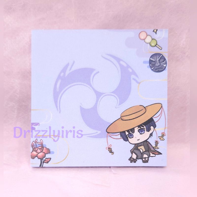 Jual Genshin Impact Scaramouche Kuronushi Five Kasen ver. Memopads by ...