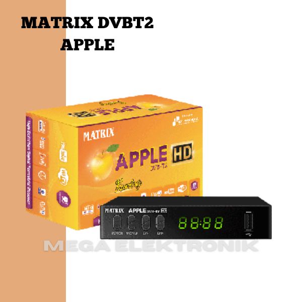 Jual MATRIX DVBT2 APPLE KUNING SET TOP BOX DIGITAL | Shopee Indonesia