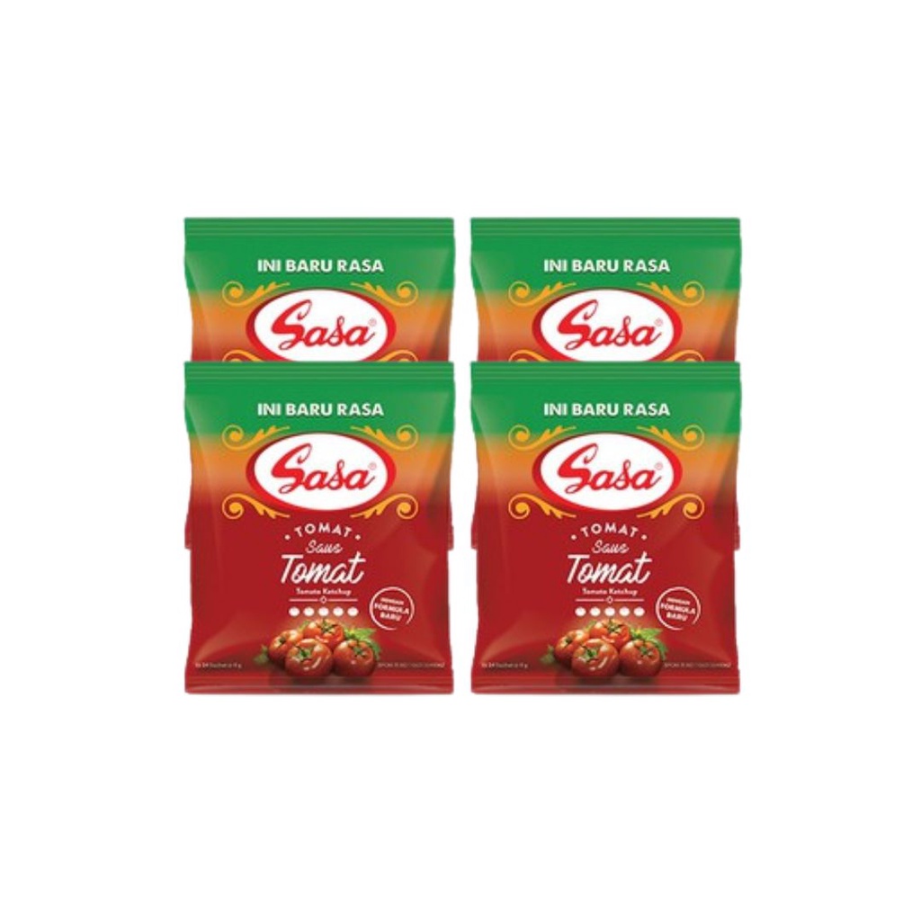 Jual Sasa Saus Tomat Sachet 4 x 24 pcs | Shopee Indonesia