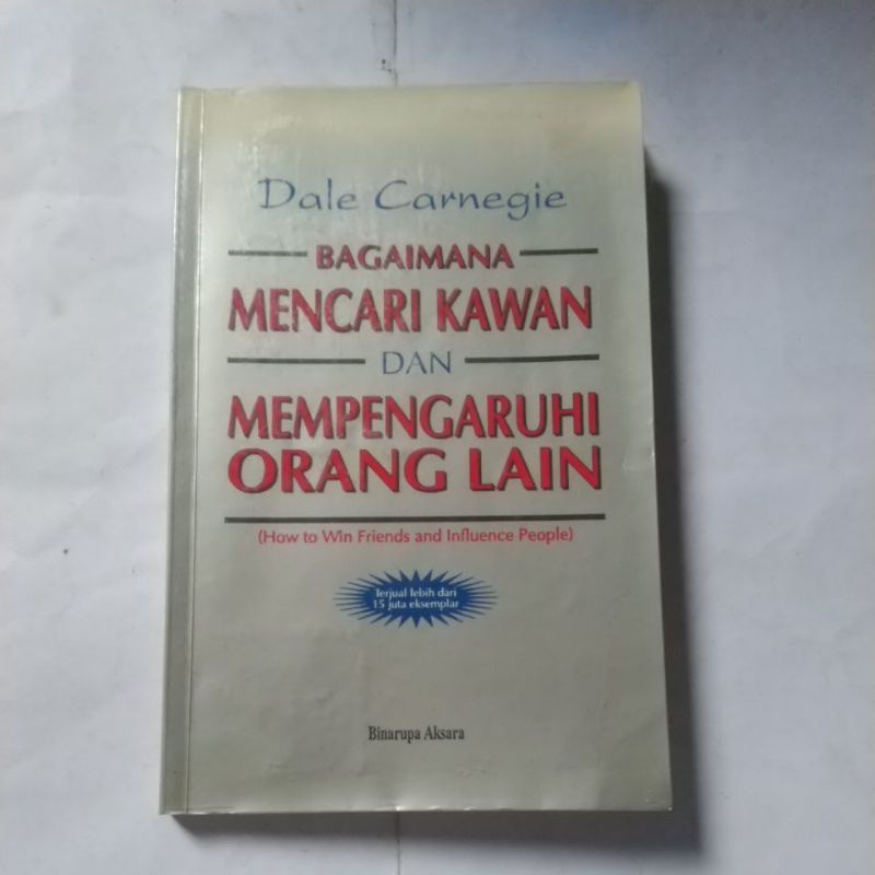 Jual Buku Motivasi Original Bagaimana Mencari Kawan Dan Mempengaruhi ... Jual Buku Motivasi Original Bagaimana Mencari Kawan Dan Mempengaruhi ...