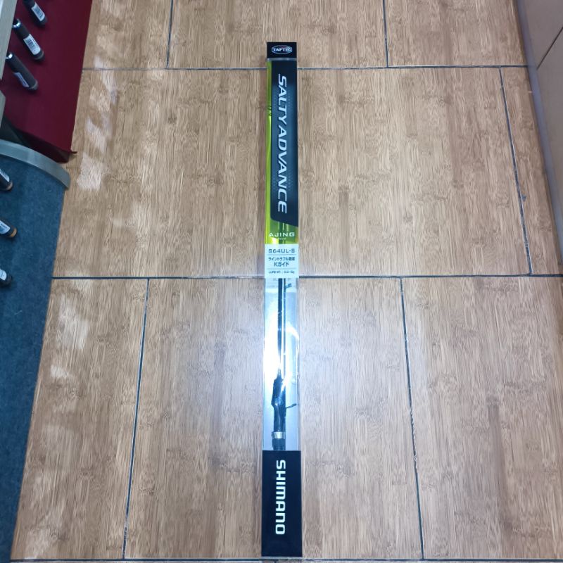 Jual Joran Spinning Shimano Salty Advance Ajing S64UL-S | Shopee Indonesia