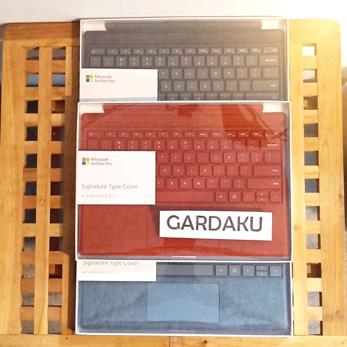 Jual Keyboard Microsoft Surface Pro Keyboard Type Cover Signature ...