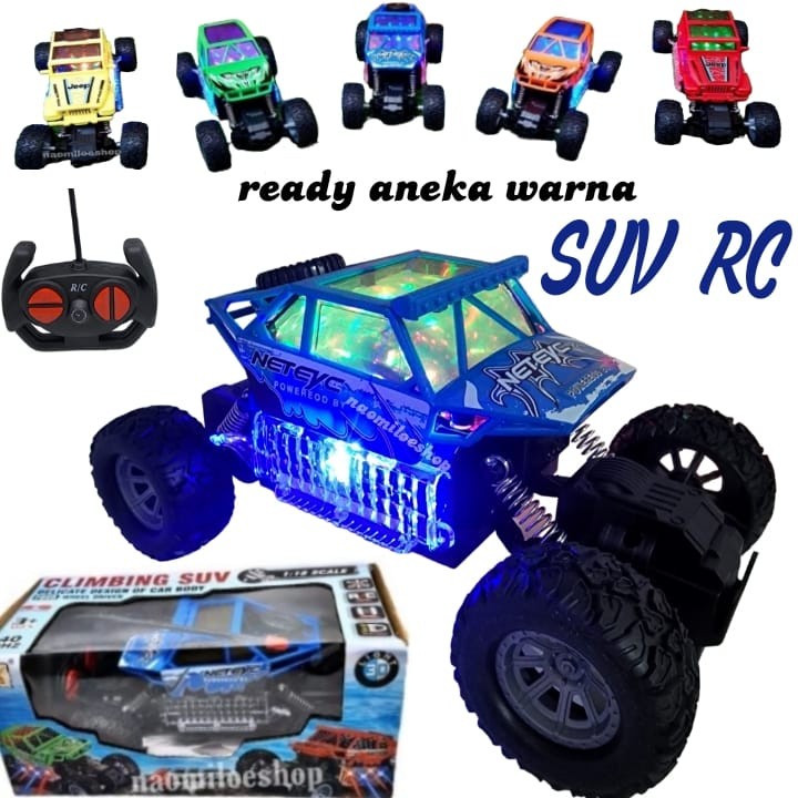 Jual Mobil Remote Kontrol Rc Super High Speed Climbing Car mainan mobil JEEP OFFROAD | Shopee ...