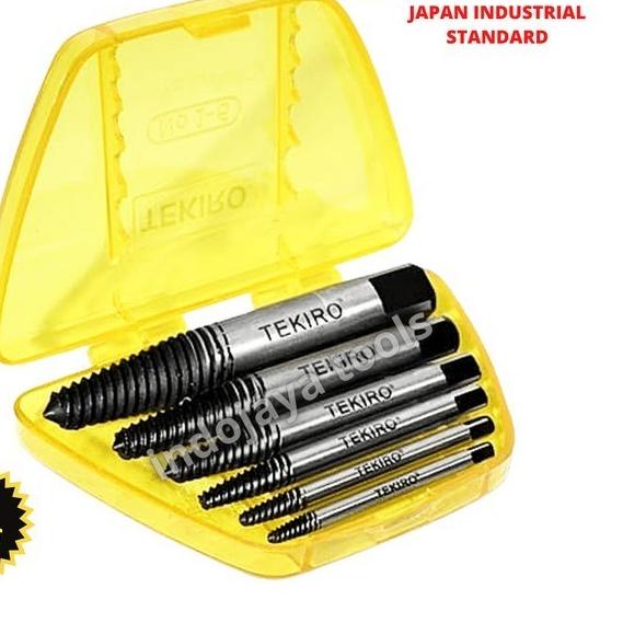 Jual TEKIRO HAND TAP TAB ULIR BALIK DRAT KIRI BAUT PATAH 6 PCS SCREW ...